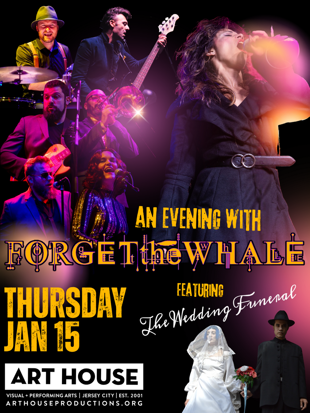 An Evening with Forget the Whale | January 15, 2026 – Art House ...